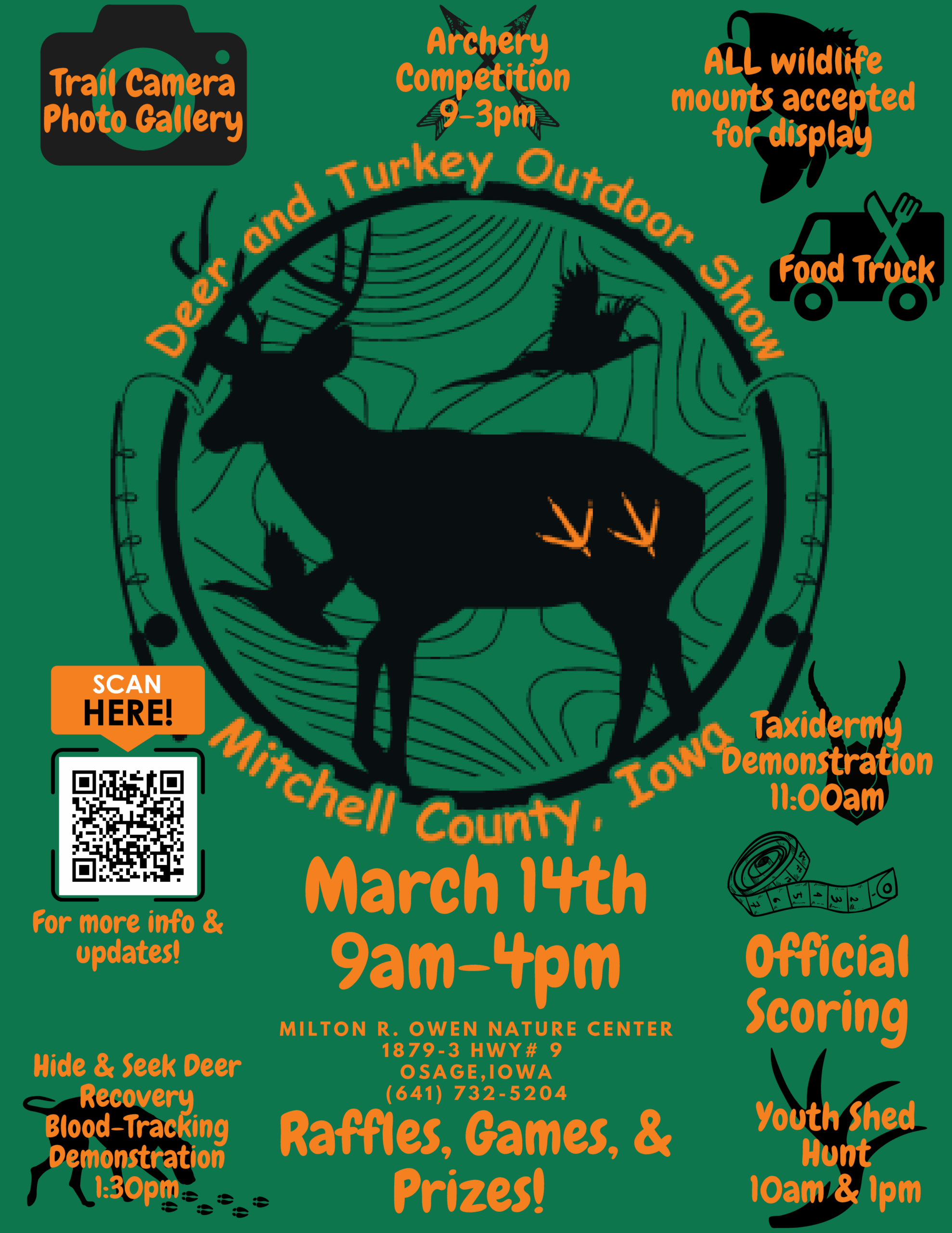 🦌🦃 Deer & Turkey Outdoor Show – Mix 107.3 KIOW